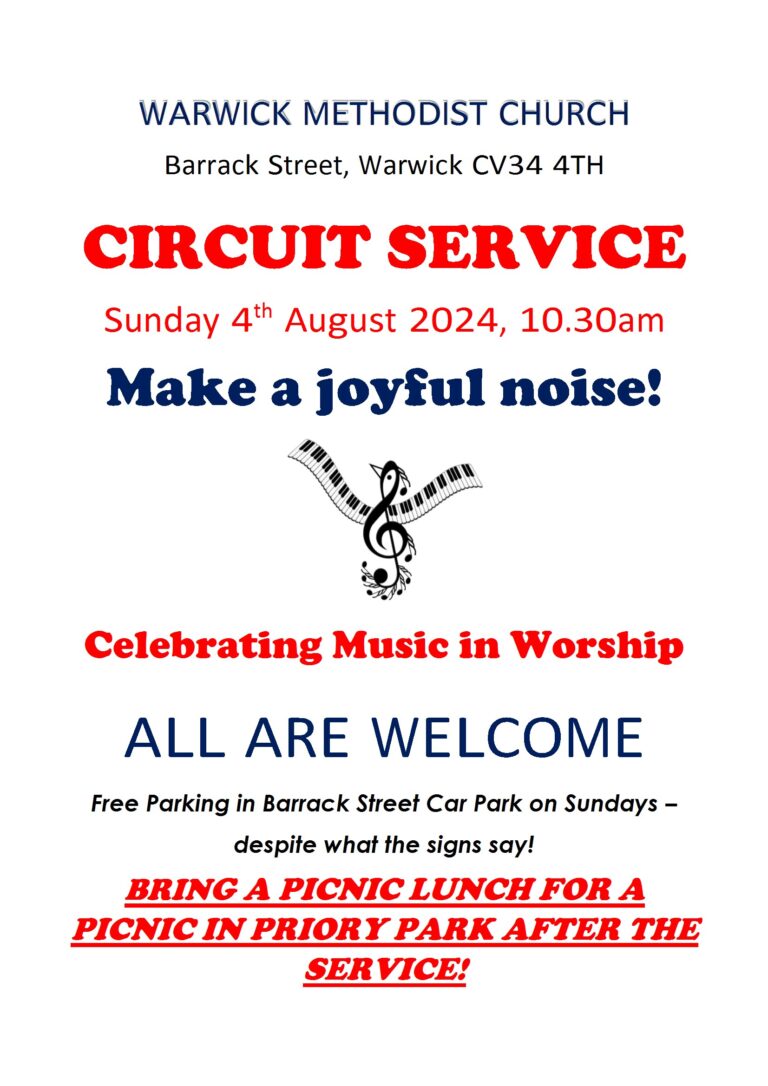 Happenings | Warwick Methodist Church | Warwick Methodist Church